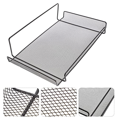 DECHOUS Router Wall Hanging Shelf Metal Mesh Tv Box Floating Shelf for DVD Player Projector Living Room Bedroom Kitchen Office