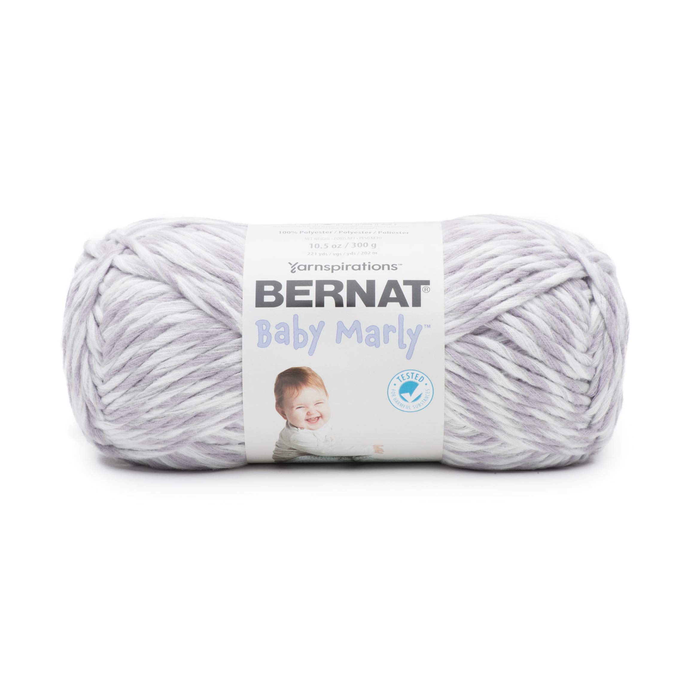 Bernat Baby Marly Yarn, 10.5 oz, Gauge 5 Bulky, Seashell