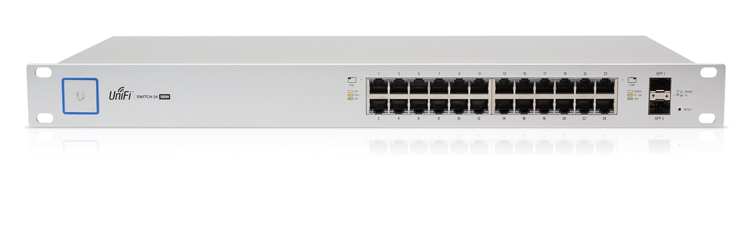 Ubiquiti Unifi Switch 24 500W Managed PoE+ Switch with SFP (US-24-500W)