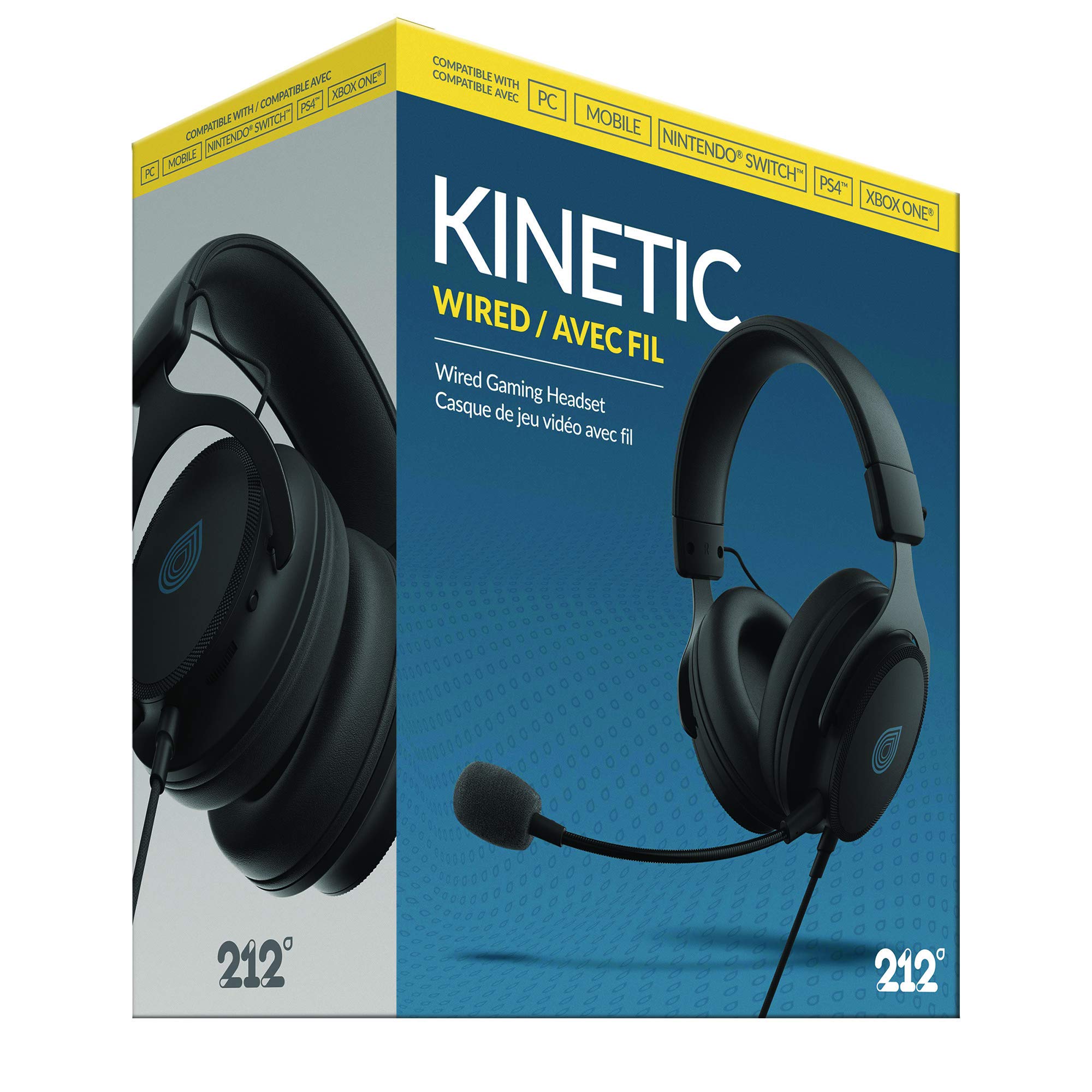 Kinetic 212 Wired Gaming Headset - PC, mobile, PS4 and Xbox One