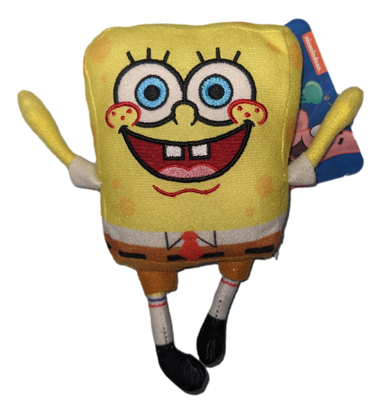 TBS Spongebob and Patrick Stuffed Figure Plush Doll Toy Set Gift Kids Boys Girls, 6.5 inches