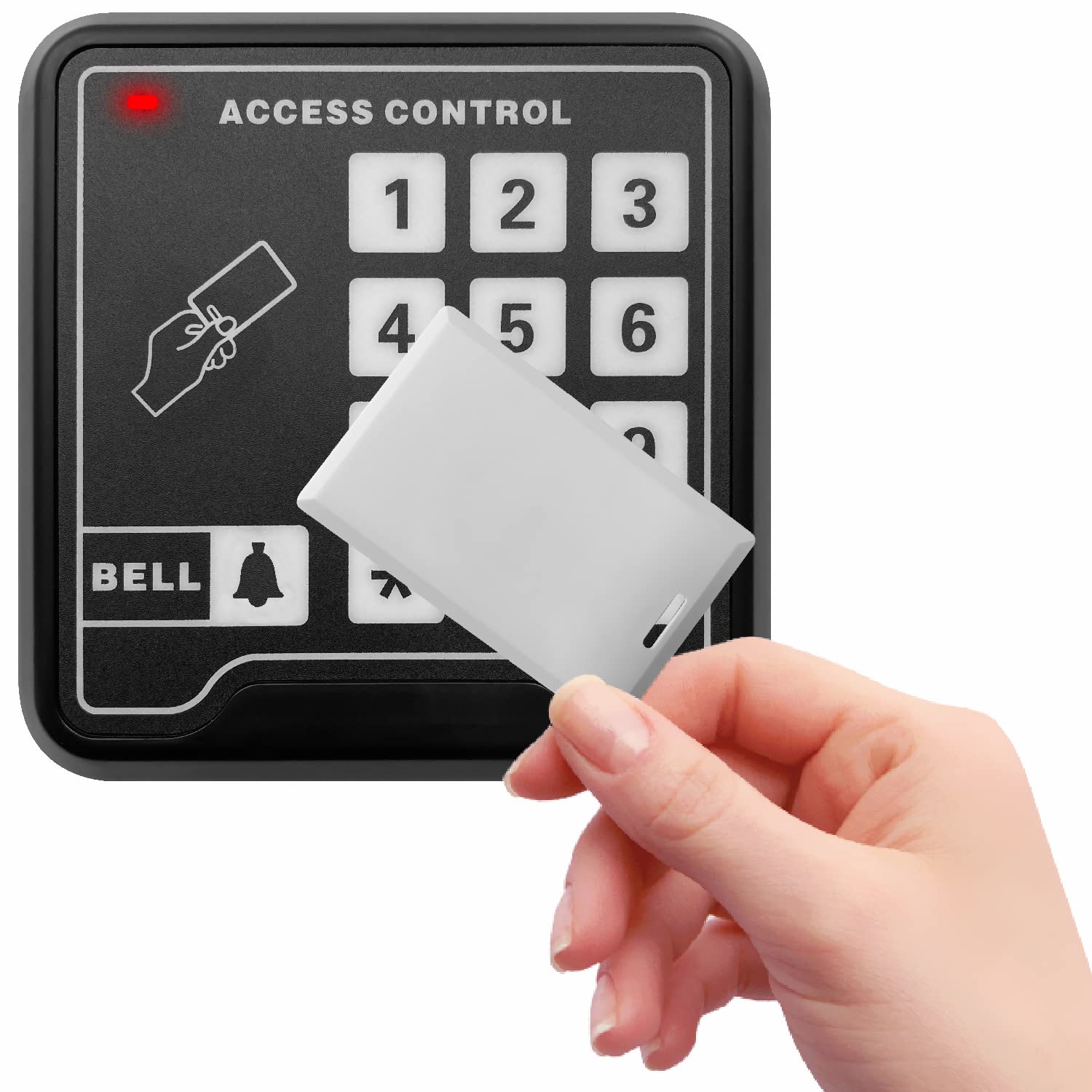 UHPPOTE Full Complete 125KHz RFID Card Outswinging Door Access Control Kit Including 600lbs Force Electric Magnetic Lock