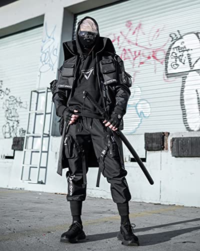 Fabric of the Universe Techwear Graphic Cyberpunk Face Shield Protection Goggle (KJ-05)