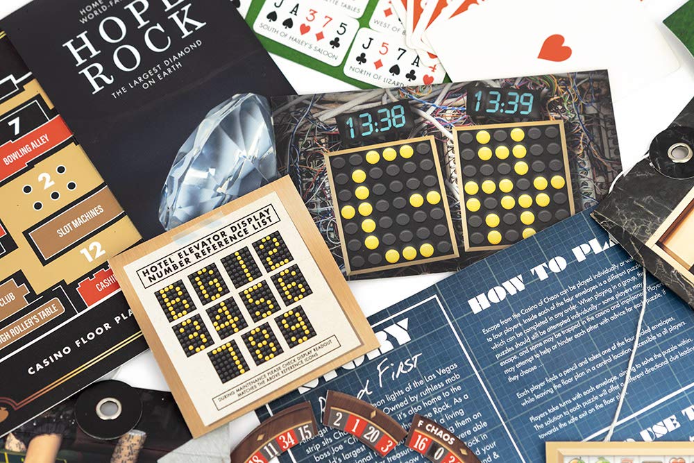 Escape from The Casino of Chaos - Escape Room Game - Multiplayer Brain-Teasing Game / Escape The Room Game by Professor Puzzle.