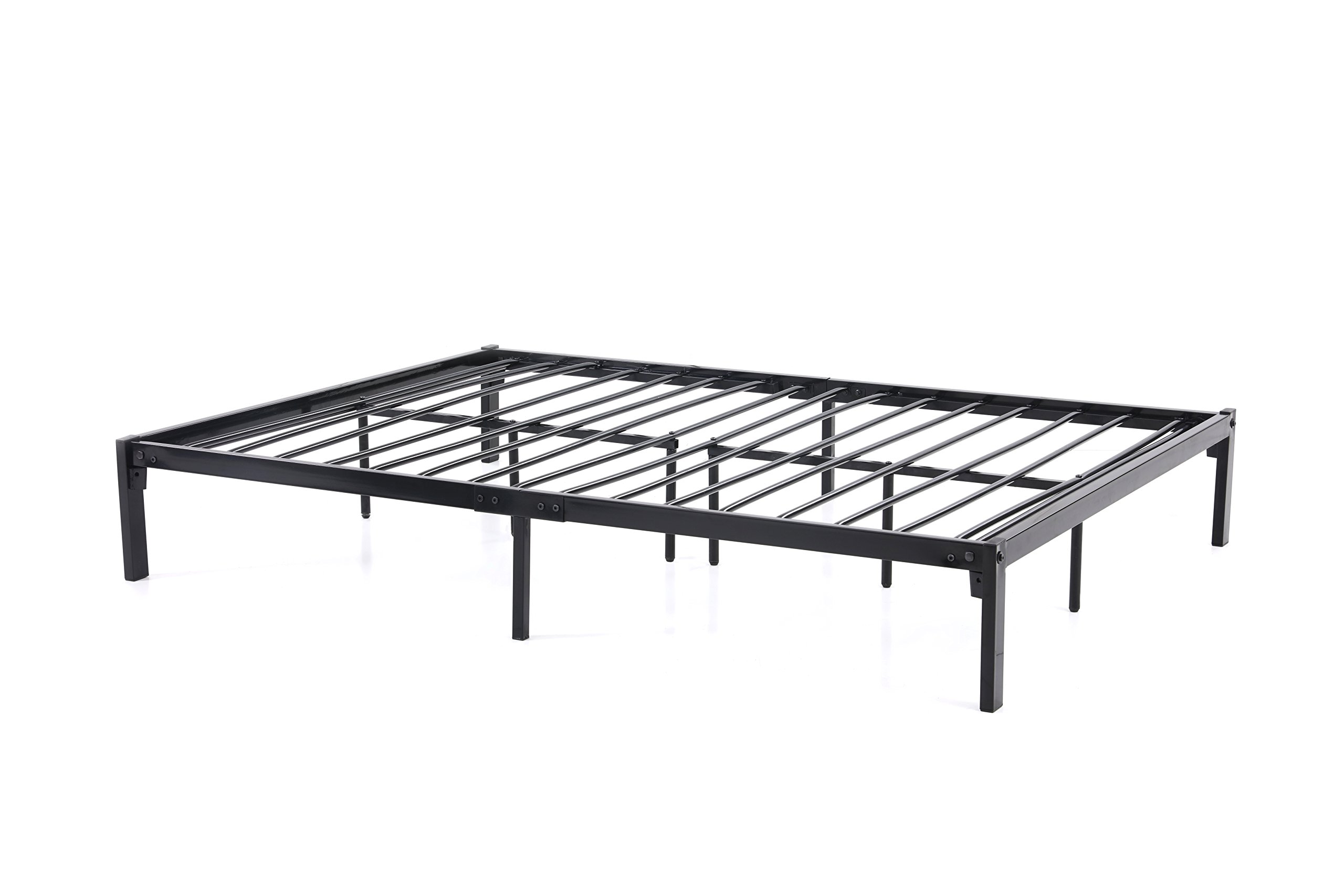 Hodedah HIBF39 Full Size Bed Frame Black