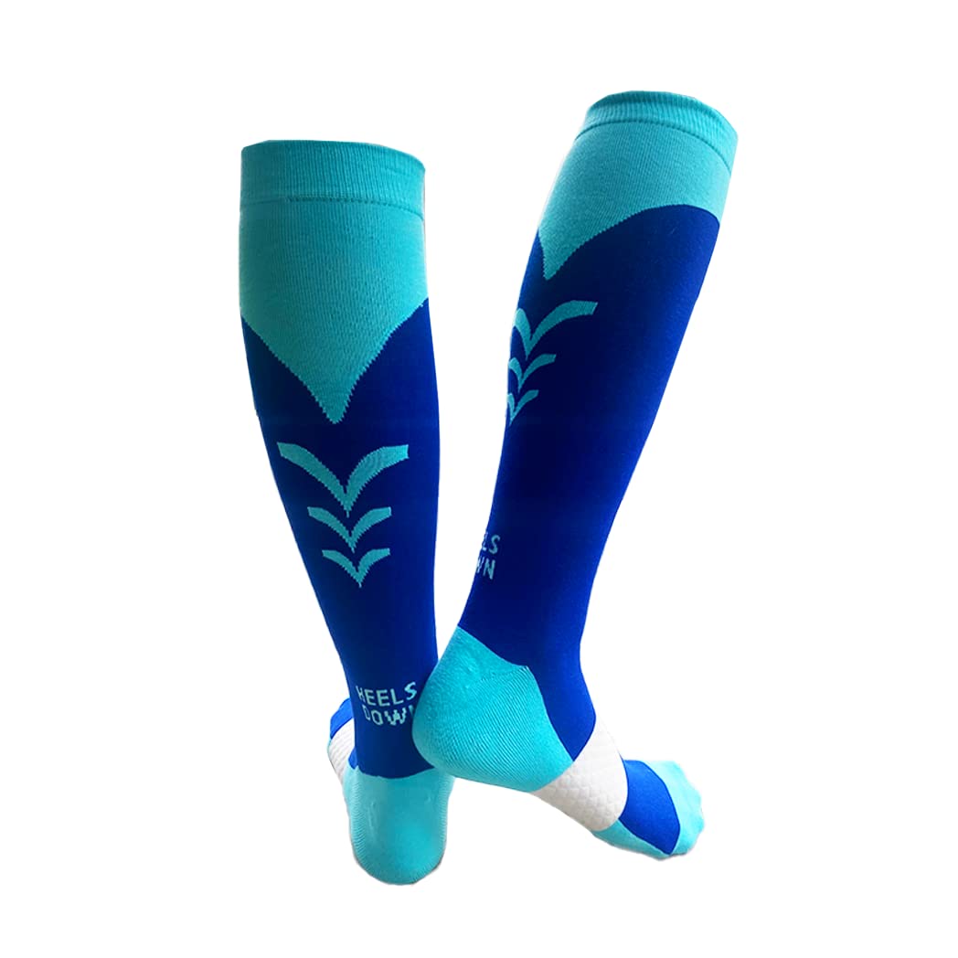 C4 High Performance Riding Socks 6-12 Peacock