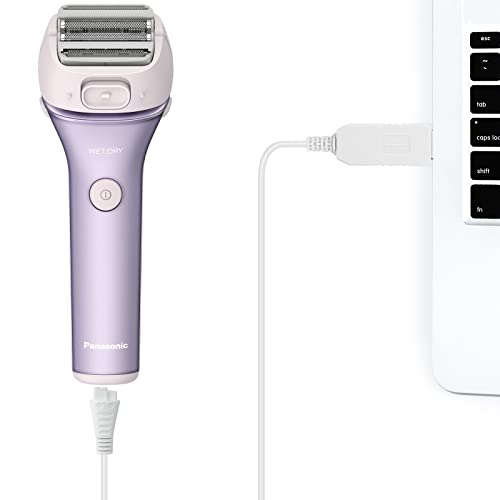 Charger Cable Replacement for Panasonic Shaver ES-WL80-V/ES-WL60-G, Charging Cord for Trimmer, with Cleaning Brush