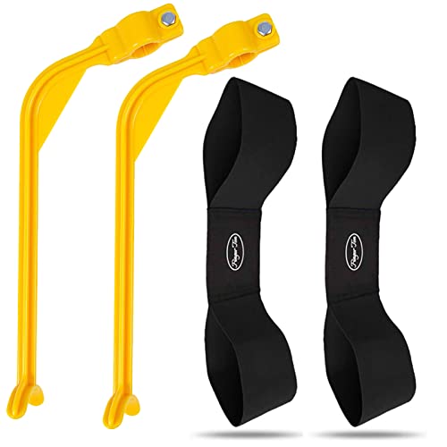 BRAMASOLE Golf Swing Trainer Ball Wrist Armband Set Posture Motion Training Aid Correction Equipment Multi Packs for Beginner Men Women Indoor Outdoor Practice (2 arm Band+2 Correcting Tool)