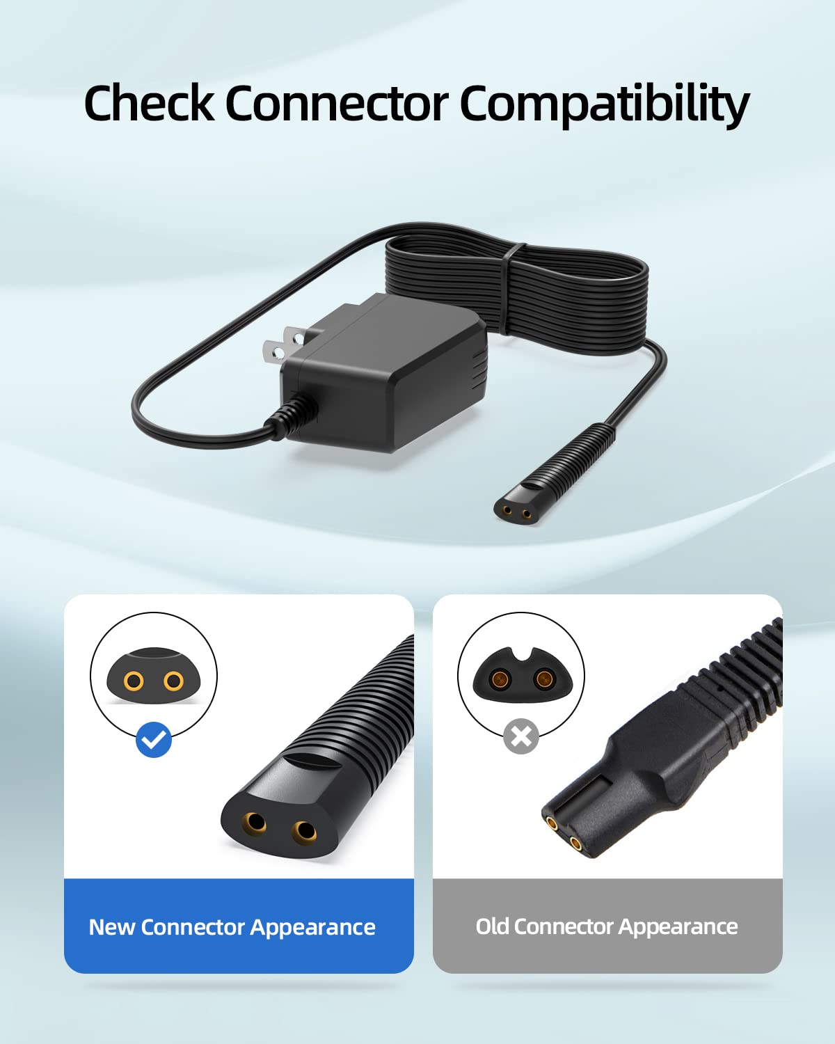 Charger Cord Fit for Braun Shaver - (Compatiblie with Series 3 5 7 9 1 Electric Shaver)