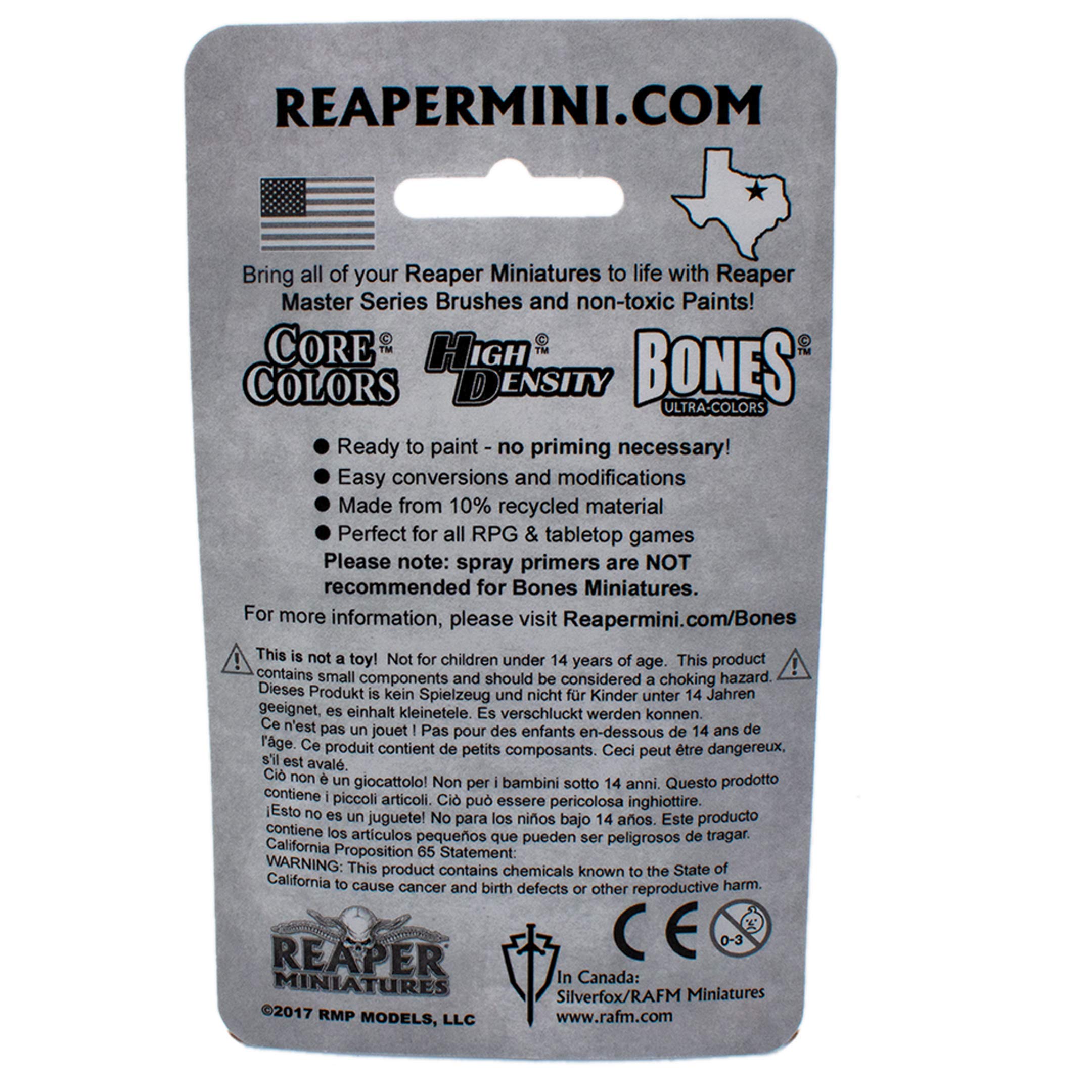 REAPER 77026: Young Fire Dragon - Dark Heaven Legends Bones Miniature