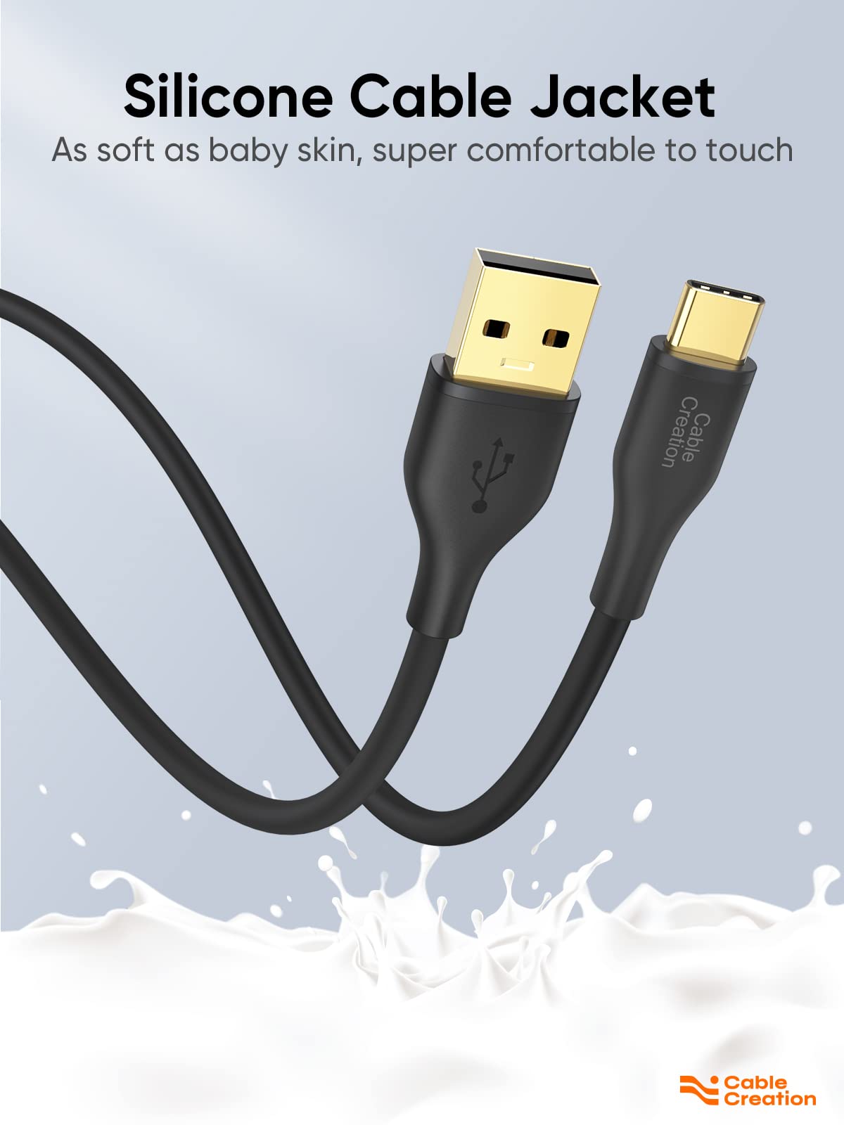 Bundle - 2Items:CableCreation USB A to USB C Cable 6ft + USB C Hub Multiport Adapter