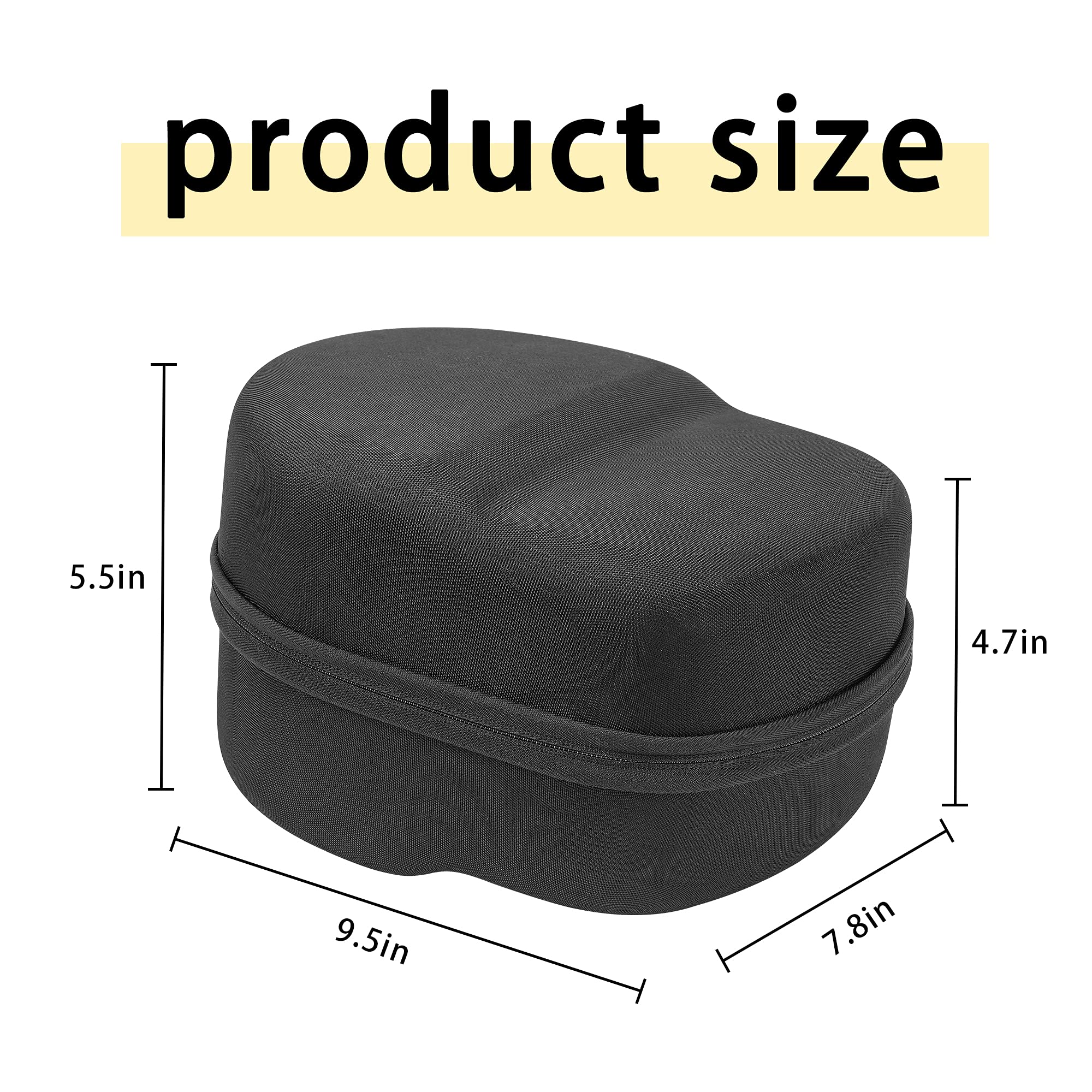 Brappo VR Carrying Case Compatible with Oculus Quest, Protect Oculus Quest VR Gaming Headset and Controllers Accessories