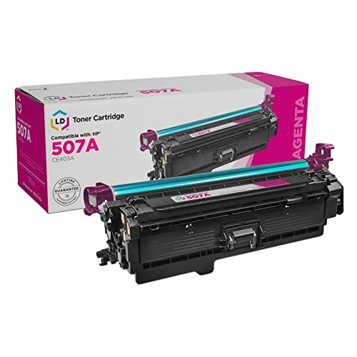 LD Products Remanufactured Toner Cartridge Replacement for HP 507A 507X CE403A (Standard Yield, Magenta) Compatible with Laserjet Enterprise M551n M551dn M551xh M570dw M570dn M575c M575dn M575f