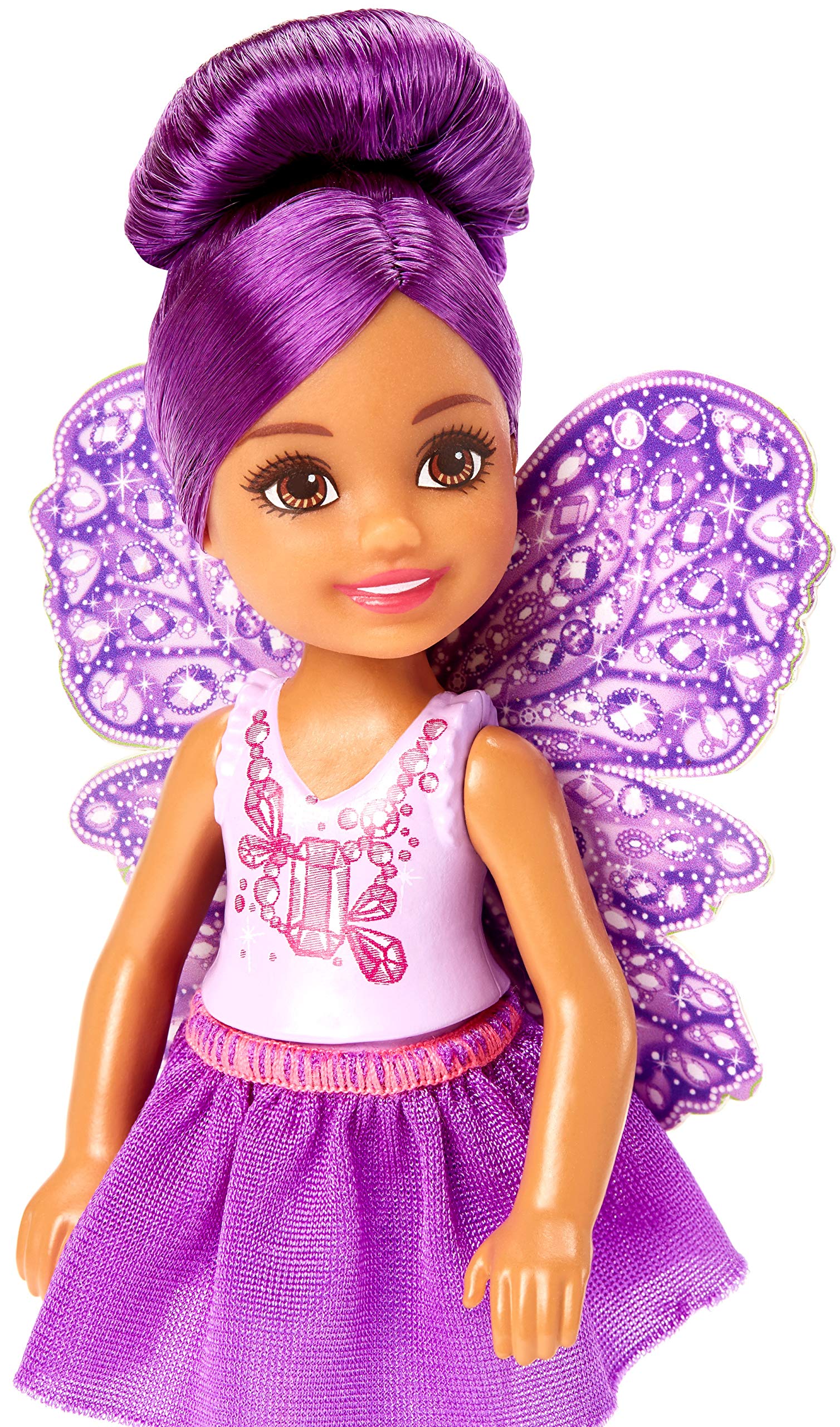 Barbie Mattel Dreamtopia-Pack of 3 Chelsea Mermaid, Fairy and Princess Dolls, Multicolor FPL86