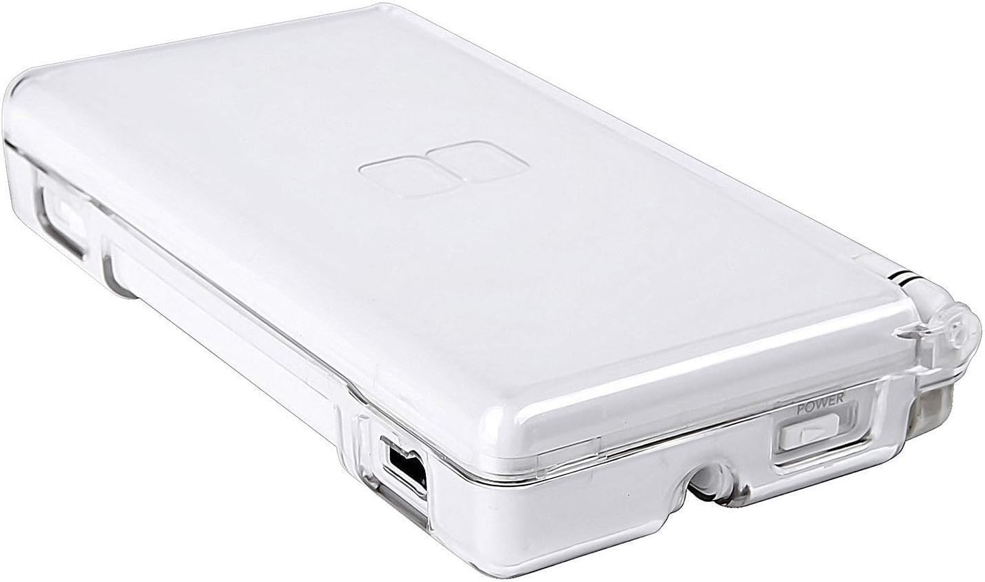 KlsyChry Transparent Hard Shell Case Cover Compatible with Nintendo DS Lite NDSL, Replacement Protective NDS Lite Crystal Clear Housing Case(Not for Nintendo DS or Dsi)