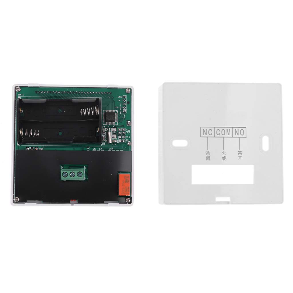 BELOWSYALER Digital Room Thermostat,Gas Boiler Air Conditioner High-Power Water Floor Heating Programmable Thermostat Intelligent Temperature Controller