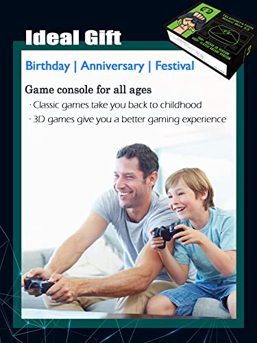 Fadist Retro Game Console, Super Game Box, Built in 30000+ 2D/3D Classic Games, 4K HD Output, Plug and Play Game Console, Ideal Gift for Kids, Adult, Friend, Lover
