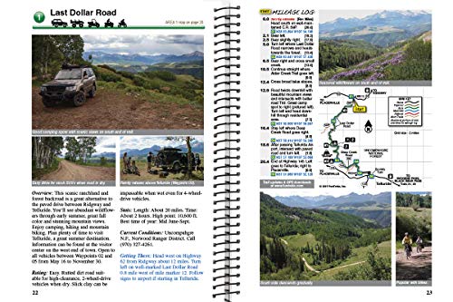Guide to Colorado Backroads & 4-Wheel-Drive Trails (FunTreks Guidebooks)