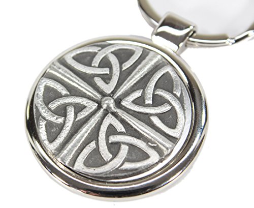 Biddy Murphy Irish Pewter Keychain Claddagh, Love, Loyalty, Friendship, Made in Ireland