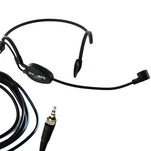 Av-jefe Cm518-35 Adjustable Headband Headset Microphone for Sennheiser