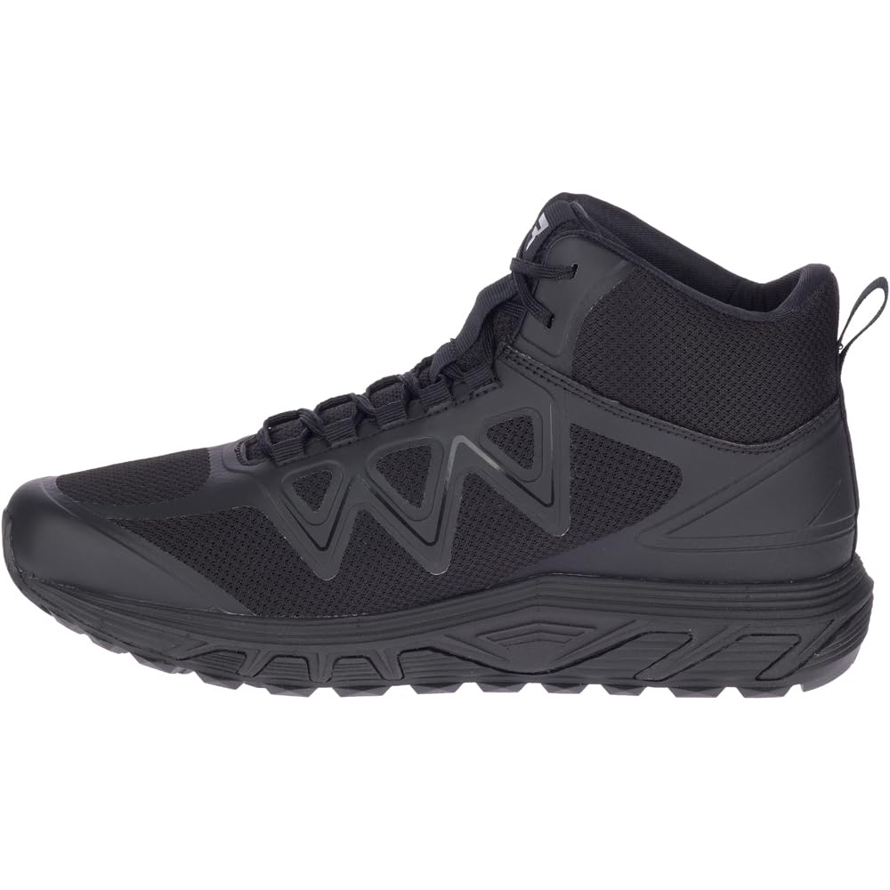Bates Men's Rush MID Military and Tactical Boot, Black, 10.5