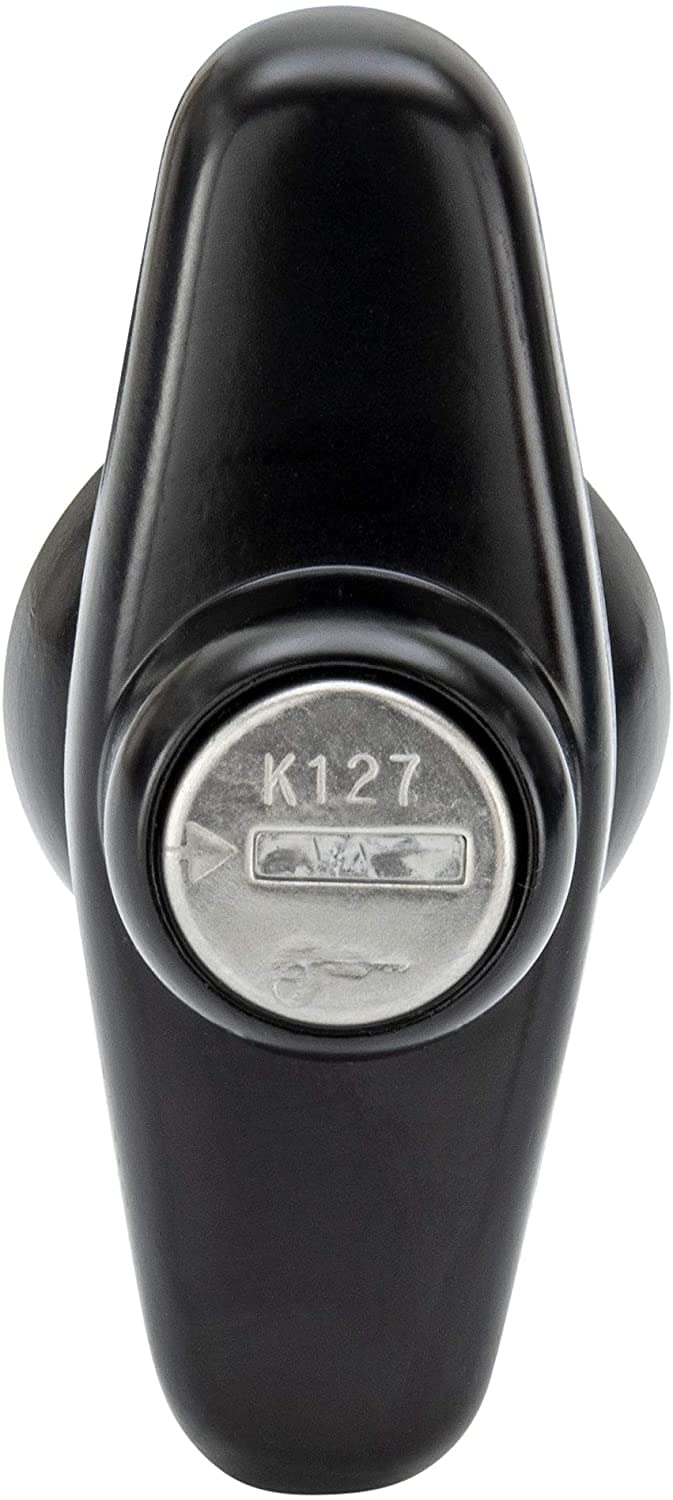 Bauer Side Access or Windoor Lock. Part# T500 (T-500) | Truck Cap Lock Side Access Window Handle for LEER A.R.E K127 Key | Tonneau Cap Cover Lock T-500 Handle for LEER Century (1 Pack)