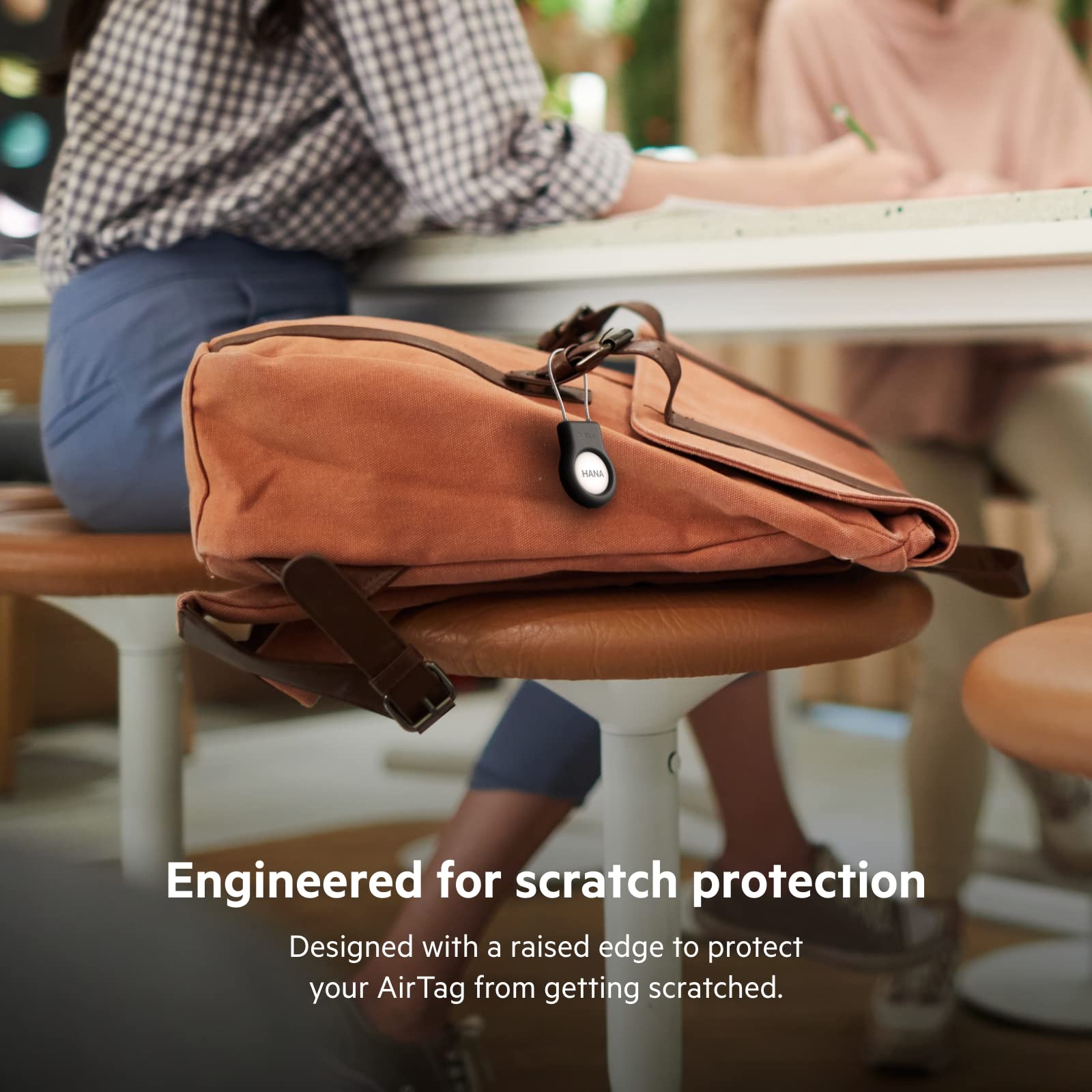Belkin Apple AirTag Secure Holders with Wire Cable (2-Pack) - Durable, Scratch-Resistant AirTag Cases