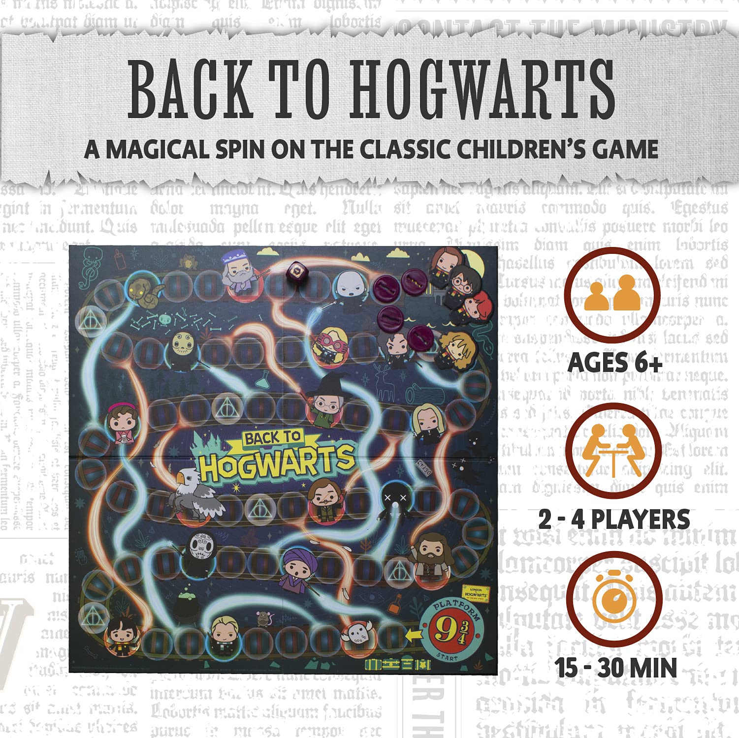 Paladone Back to Hogwarts Board Game | Officially Licensed Harry Potter Merchandise