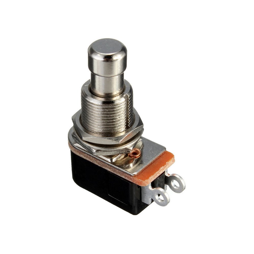 ESUPPORT Guitar Effects Pedal Box Momentary SPST Button Stomp Foot Switch Push Button Pack of 5