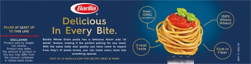 Barilla Whole Grain Pasta Thin Spaghetti, 16 Oz