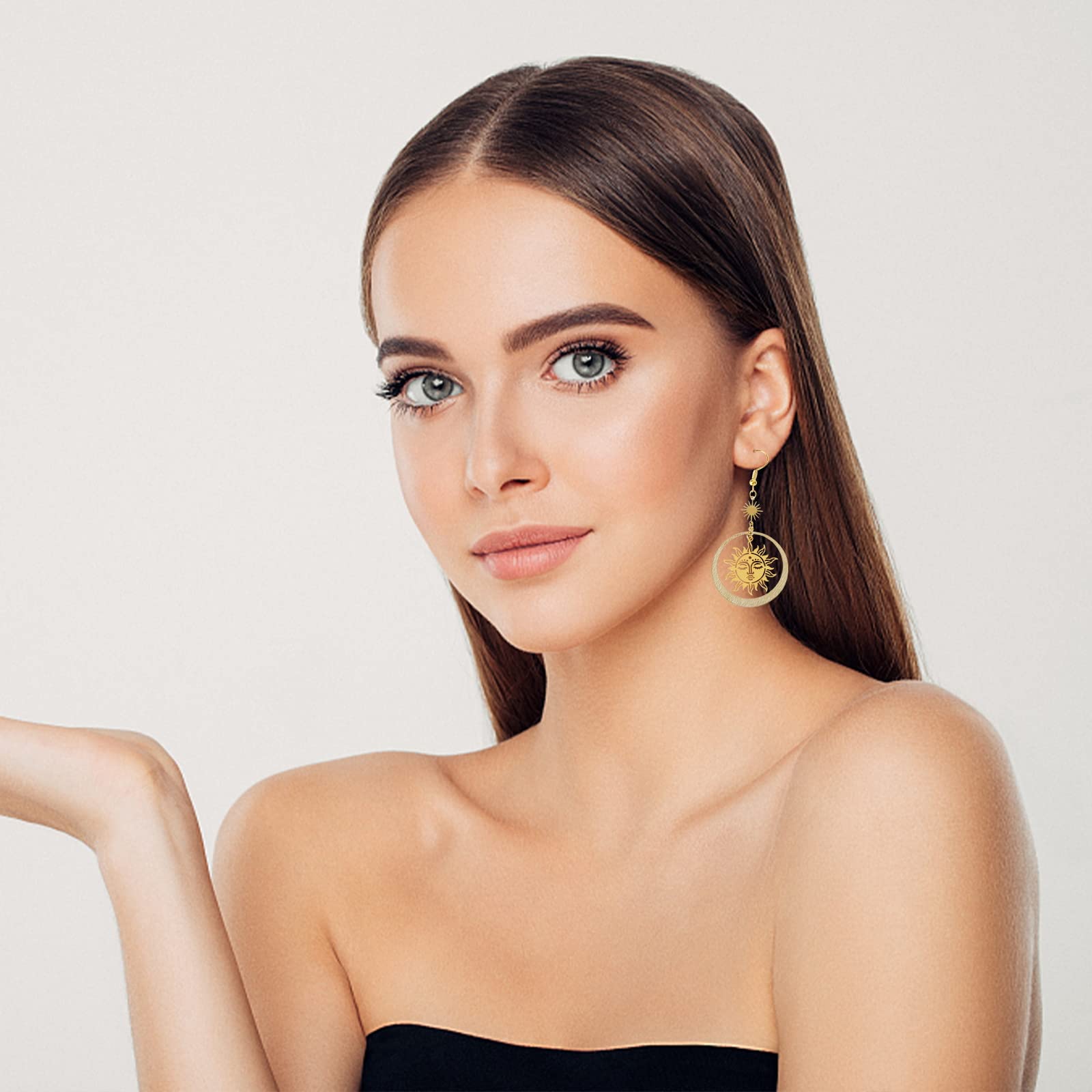 Boho Women Earrings (Sun 4)