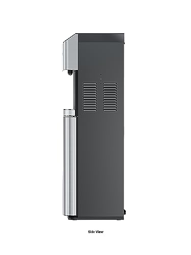 Brio Moderna Self Cleaning Bottleless Water Cooler Dispenser with Filtration β Adjustable Temperature β Digital Clock β LED Nightlight β Tri Temp Hot, Cold, and Room