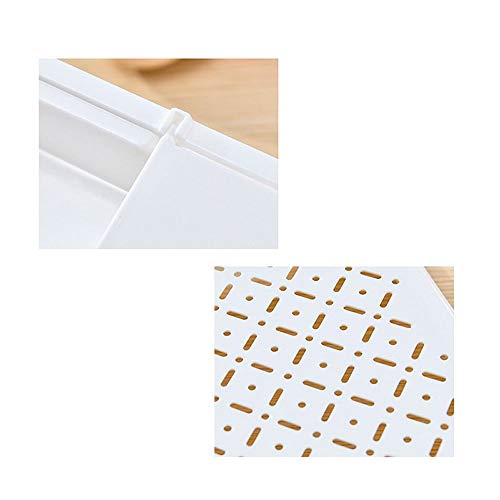 DEPILA Multifunctional Cutting Boards Plastic Multifunctional Cutting Board Cutting Vegetables Draining Storage Chopping Board Kitchen Tray