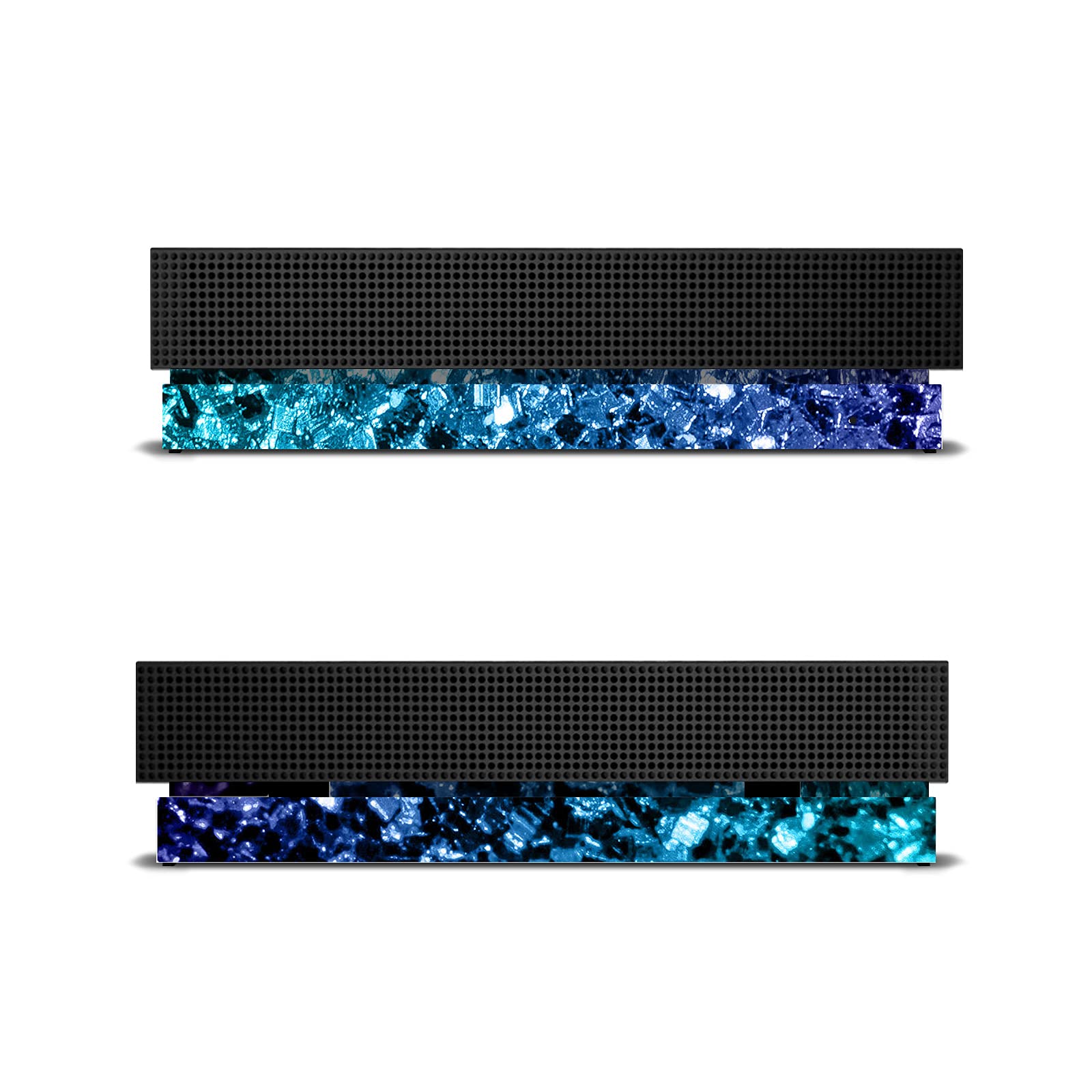 Head Case Designs Officially Licensed PLdesign Aqua Blue Art Mix Matte Vinyl Sticker Gaming Skin Case Cover Compatible With Xbox One X Console