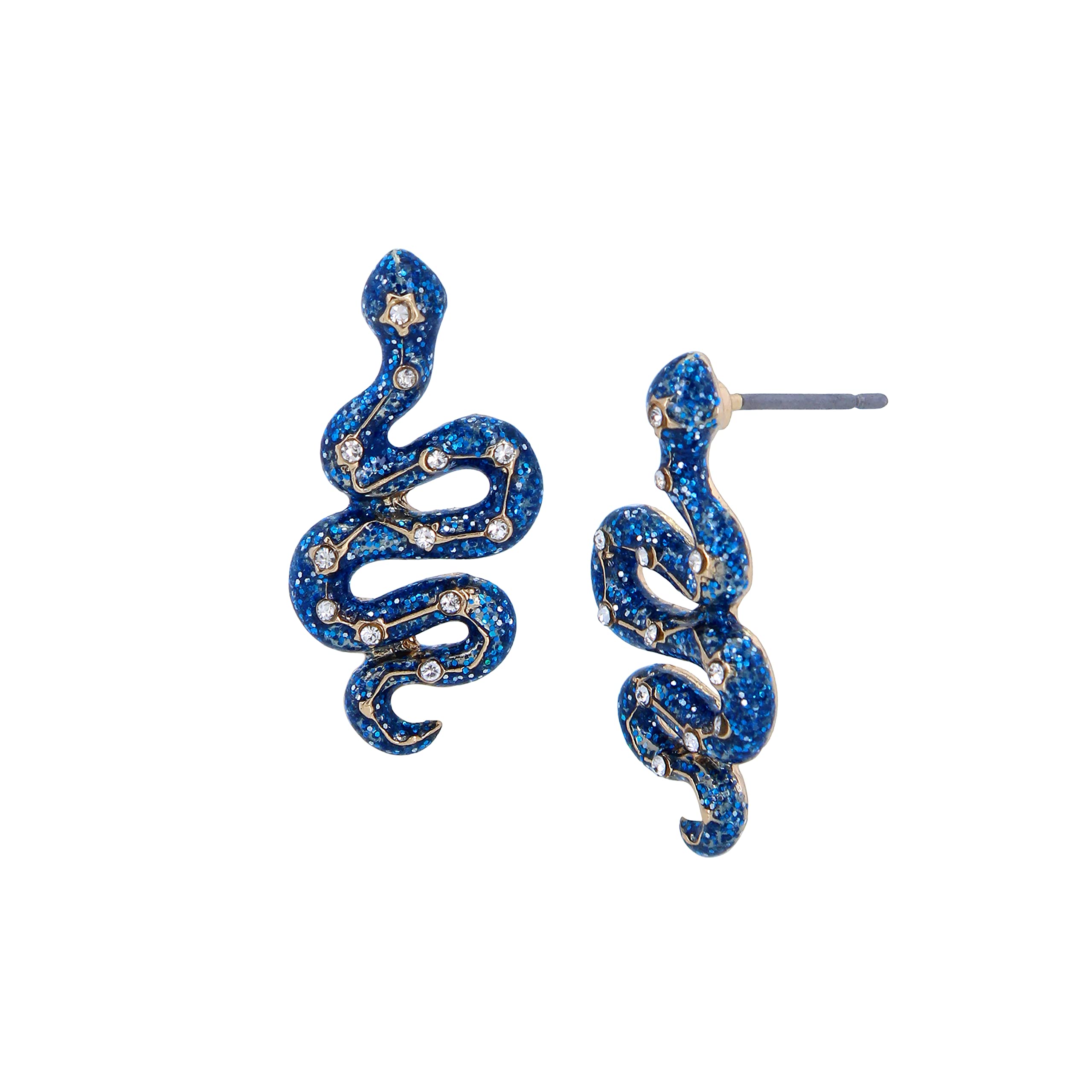 Betsey Snake Post Earrings