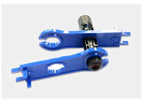 CATOSUM 5 Pair Solar Spanner Wrench for MC4 Connectors, Solar Connector Tool Assembly Spanners Wrenches, Solar Panel Connector Tool, Solar PV Disconnect Removal Tools