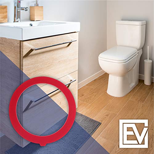 Compatible Kohler Flush Valve Seal - 3 Pack Toilet Ring Seal GP1059291 - Flushing Gasket by Essential Values