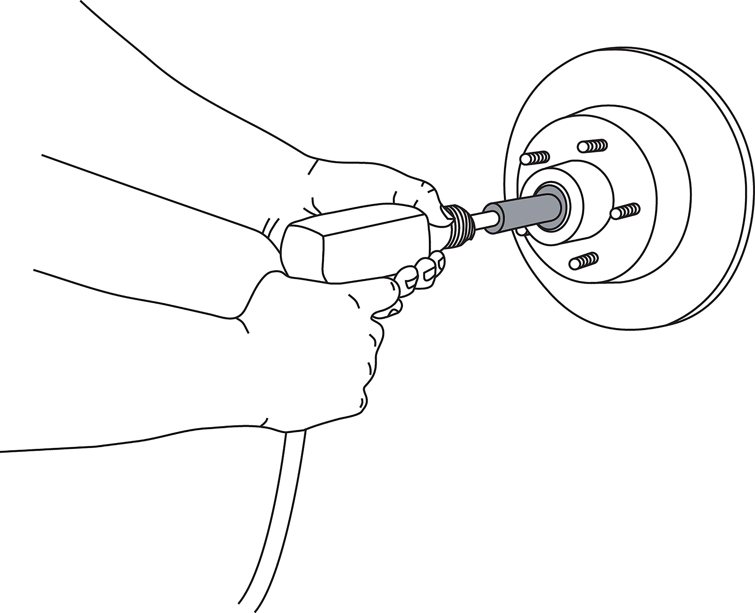 Lisle 12800 Master Pneumatic Bearing Set