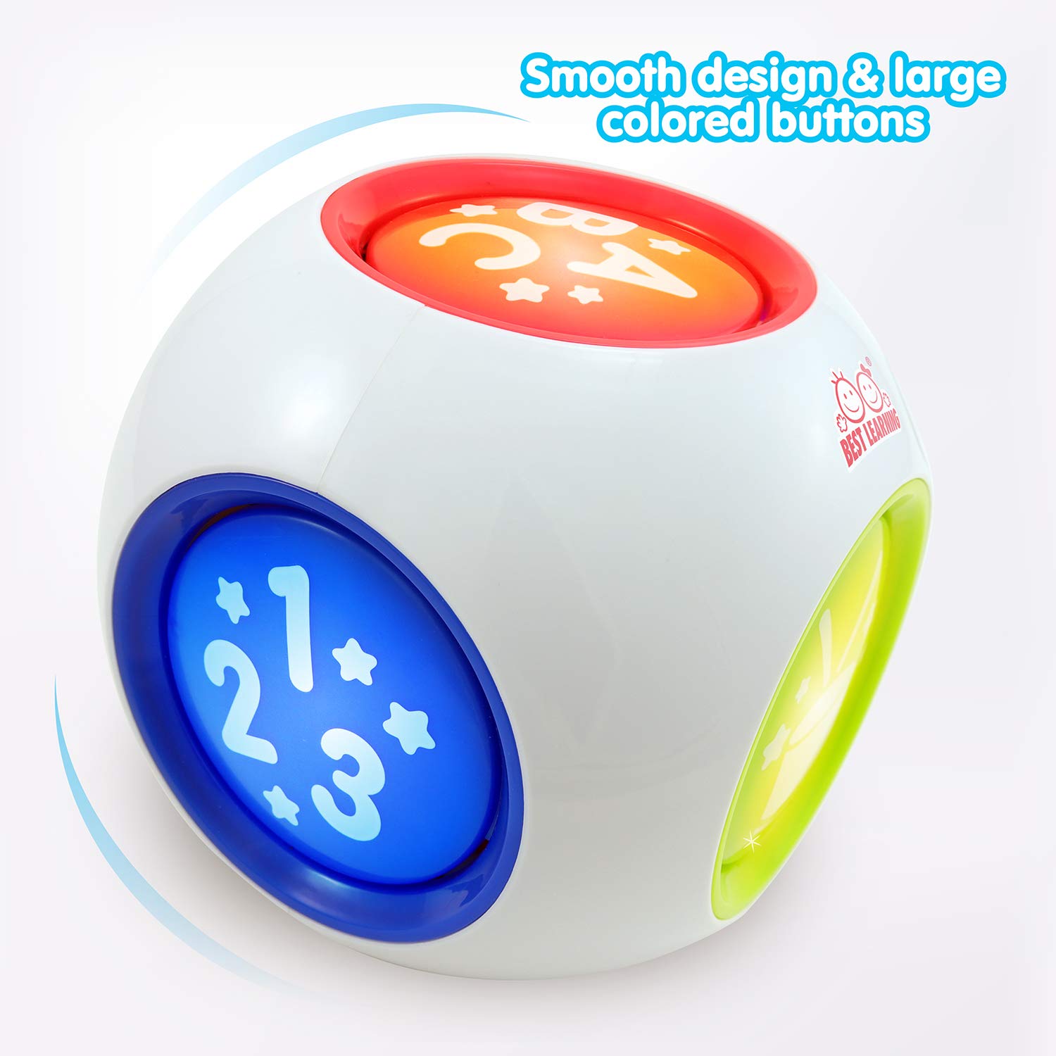 BEST LEARNING Learning Cube - Educational Musical Activity Center Block Toy for Infants Babies Toddlers 6-12 Month and up - Ideal 1 Year Old Baby Toys Gift - First Boy or Girl Birthday Present