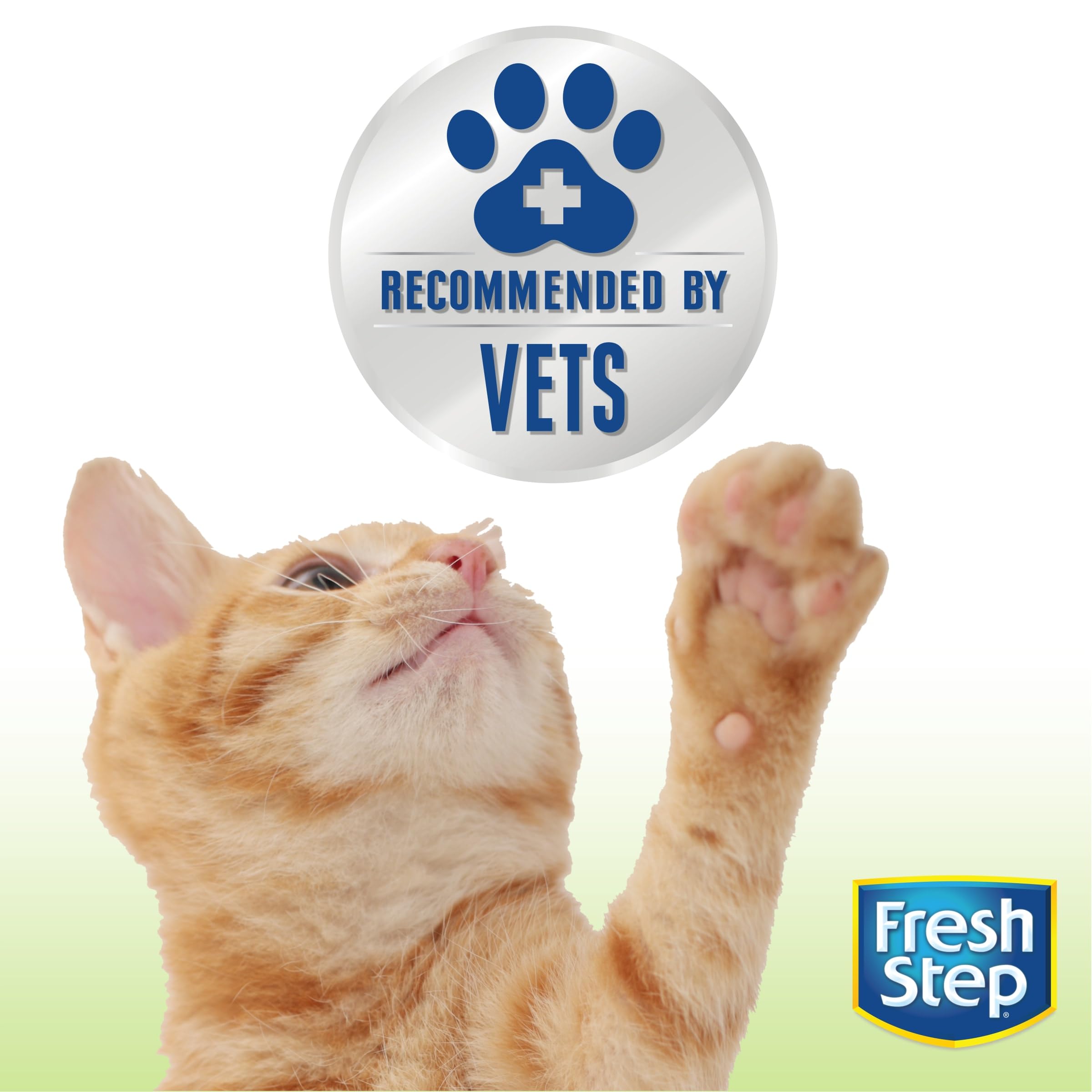 Fresh Step Advanced Simply Unscented Clumping Litter, Fresh Step Unscented Cat Litter Fights Odor on Contact, 18.5 lb. Box