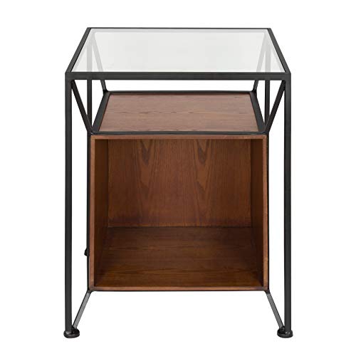Kate and Laurel Garrod Record Storage End Table