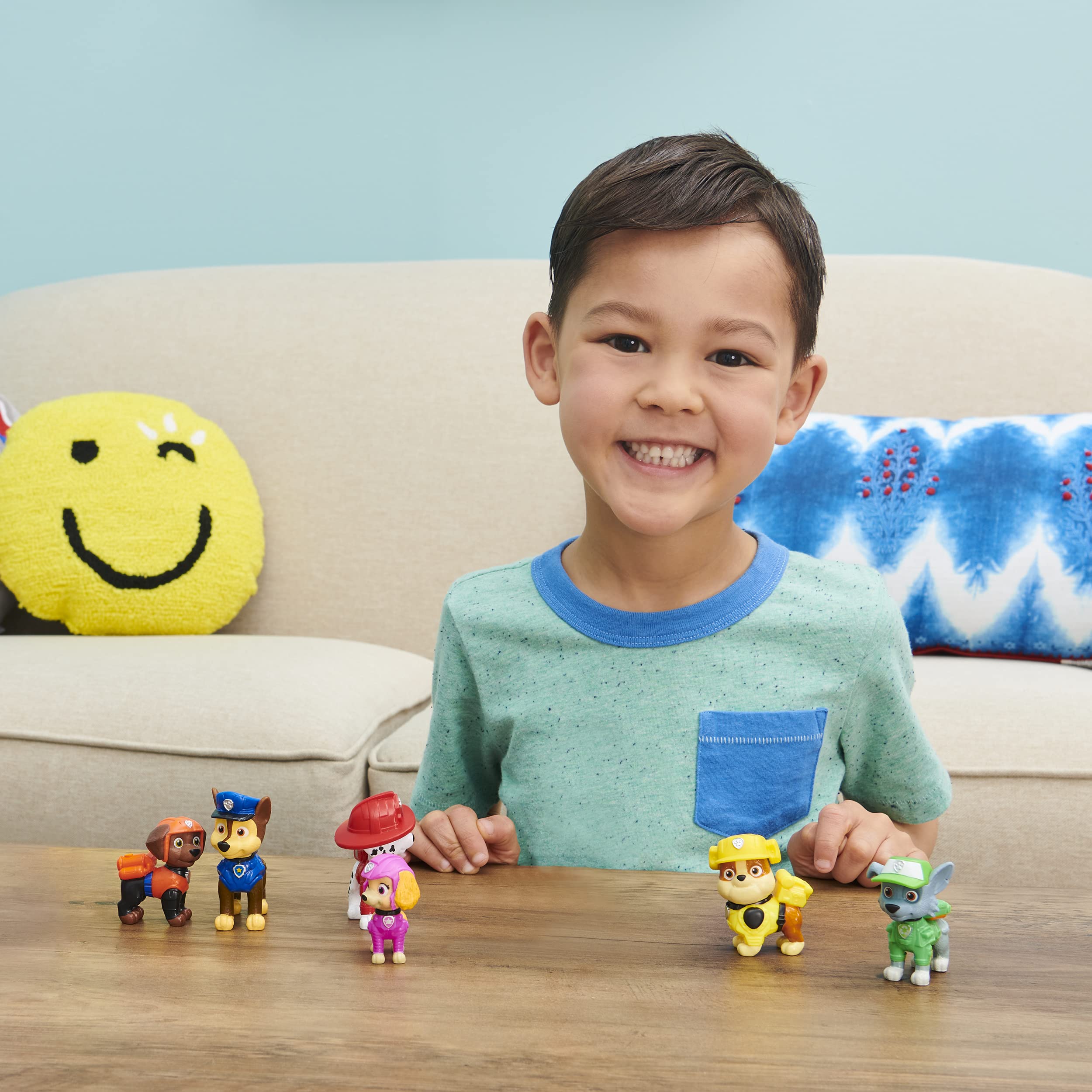 Paw Patrol, Movie Pups Gift Pack with 6 Collectible Toy Figures, Kids Toys for Ages 3 and up