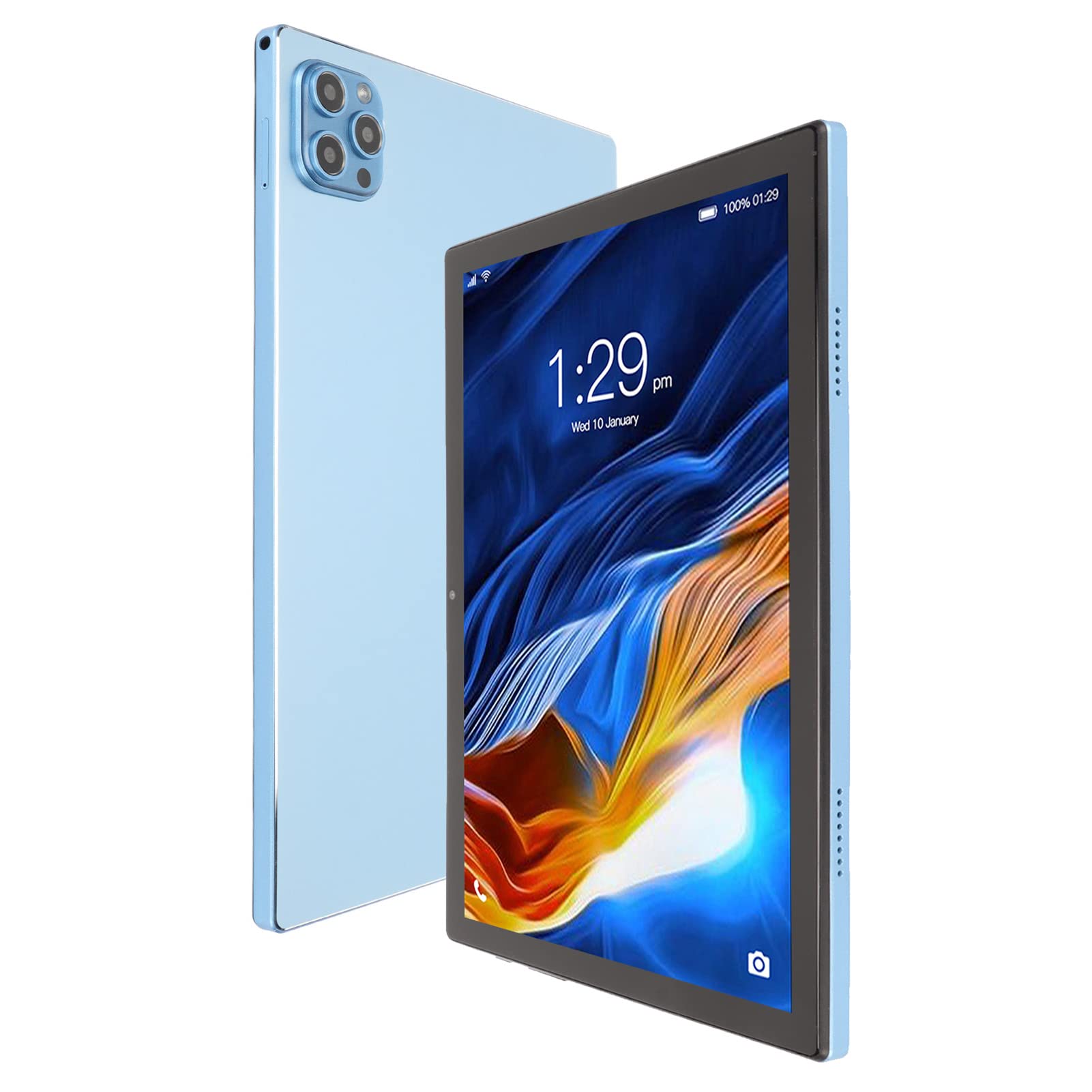 Call Tablet, HD Big Screen 6GB RAM 128GB ROM Dual Camera for 12.0 10.1in Tablet 100240V for Gaming (US Plug)