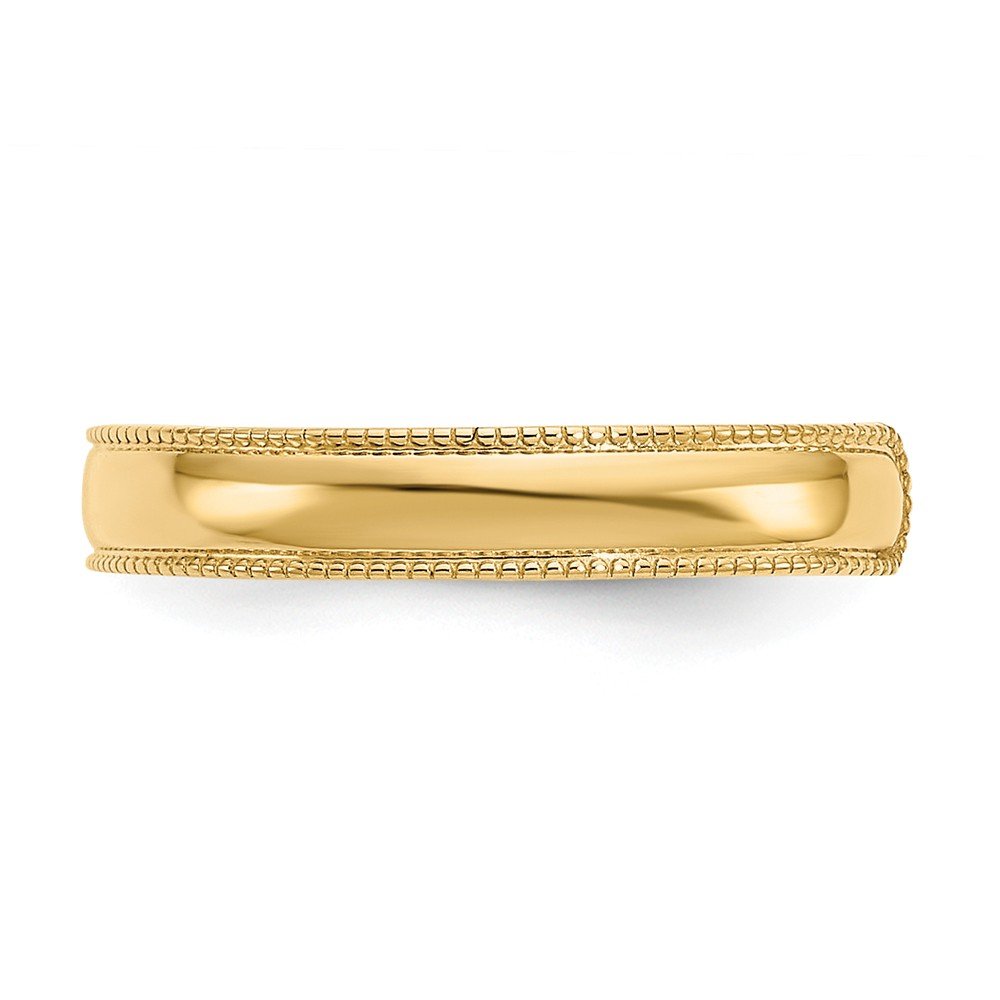 BillyTheTree Jewelry 14K Yellow Gold Milgrain Adjustable Toe Ring