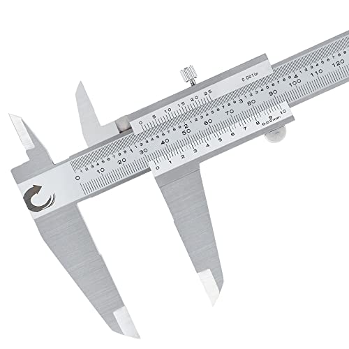 Clockwise Tools Vernier Caliper, DVLR-1205D 0-12 Inch/300 mm, Inch/Metric Conversion, Stainless Steel