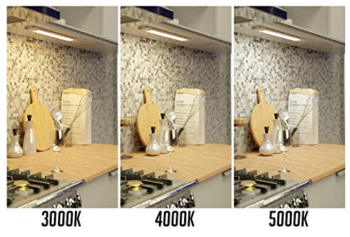 BAZZ 18 inch Selectable Motion Sensor Integrated LED Under Cabinet Light