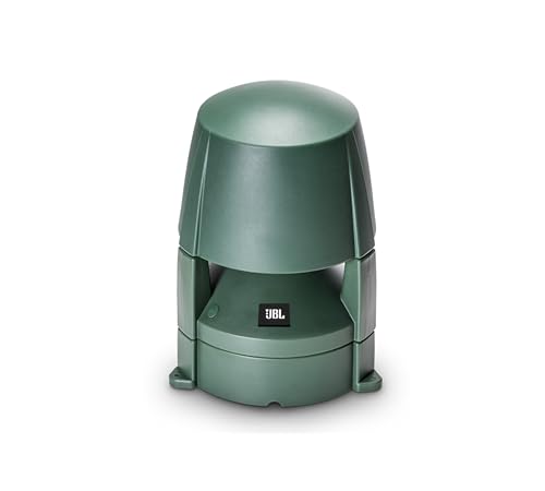 JBL Professional Control 88M Wired, Two-Way Coaxial, Mushroom Style Outdoor, Landscape, Architectural, Waterproof Speaker, 8-Inch, 360 Degree Sound. Sold Individually. Green