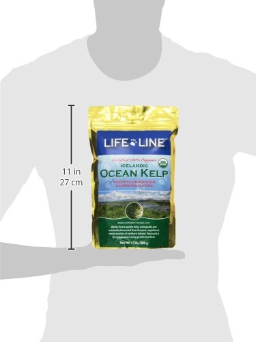 Life Line Pet Nutrition Organic Ocean Kelp Supplement for Skin & Coat, Digestion in Dogs & Cats,1.5lb, Model:20201