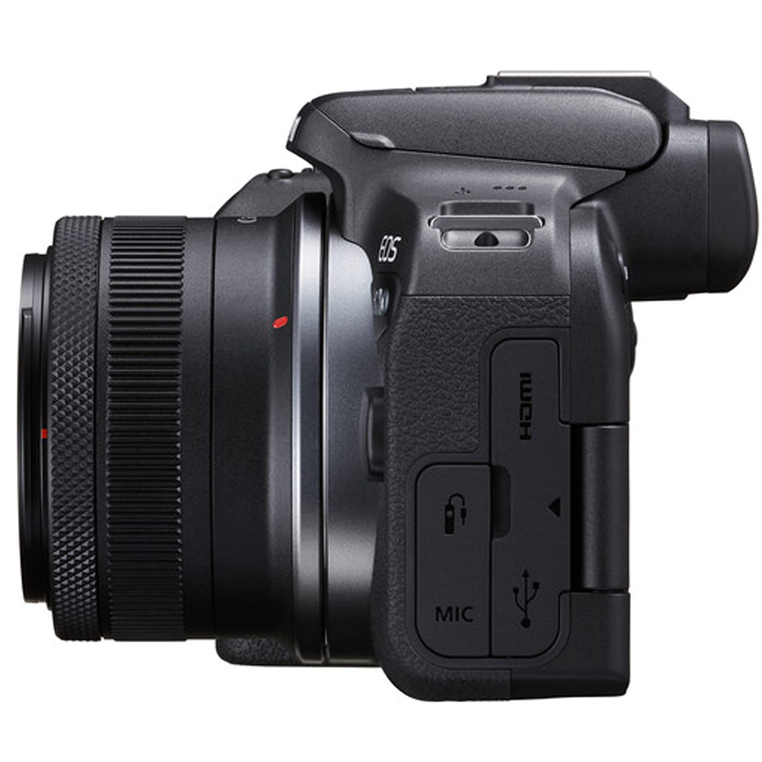 Canon EOS R10 Mirrorless Digital Camera with RF-S 18-45mm is STM Lens + 75-300mm Lens + 50mm STM Lens + 420-800mm Super Telephoto Lens + 128GB Memory + Case + Tripod + Filters (45pc Bundle)