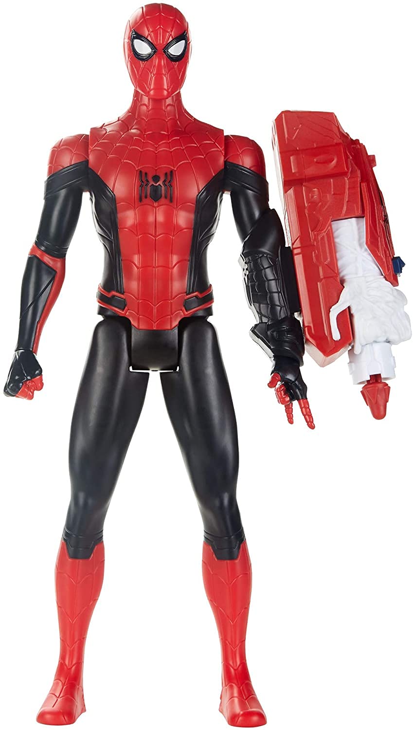 TheAvengers Titan Hero Series Spiderman 12 Inch Action Figure from Movie Far from Home, Multicolor